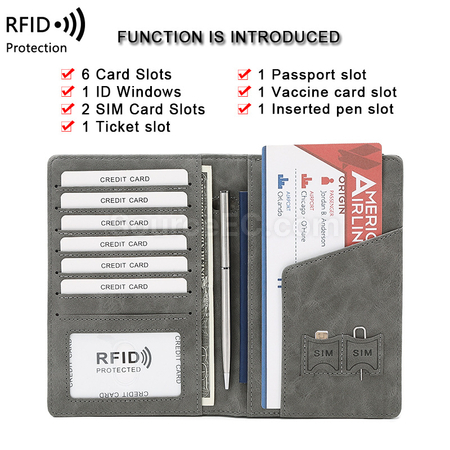 Pu RFID Passport Case - Corporate Gifts Supplier in Malaysia - Source EC
