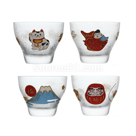 Japanese Glass Cup - Corporate Gifts Singapore - Source EC